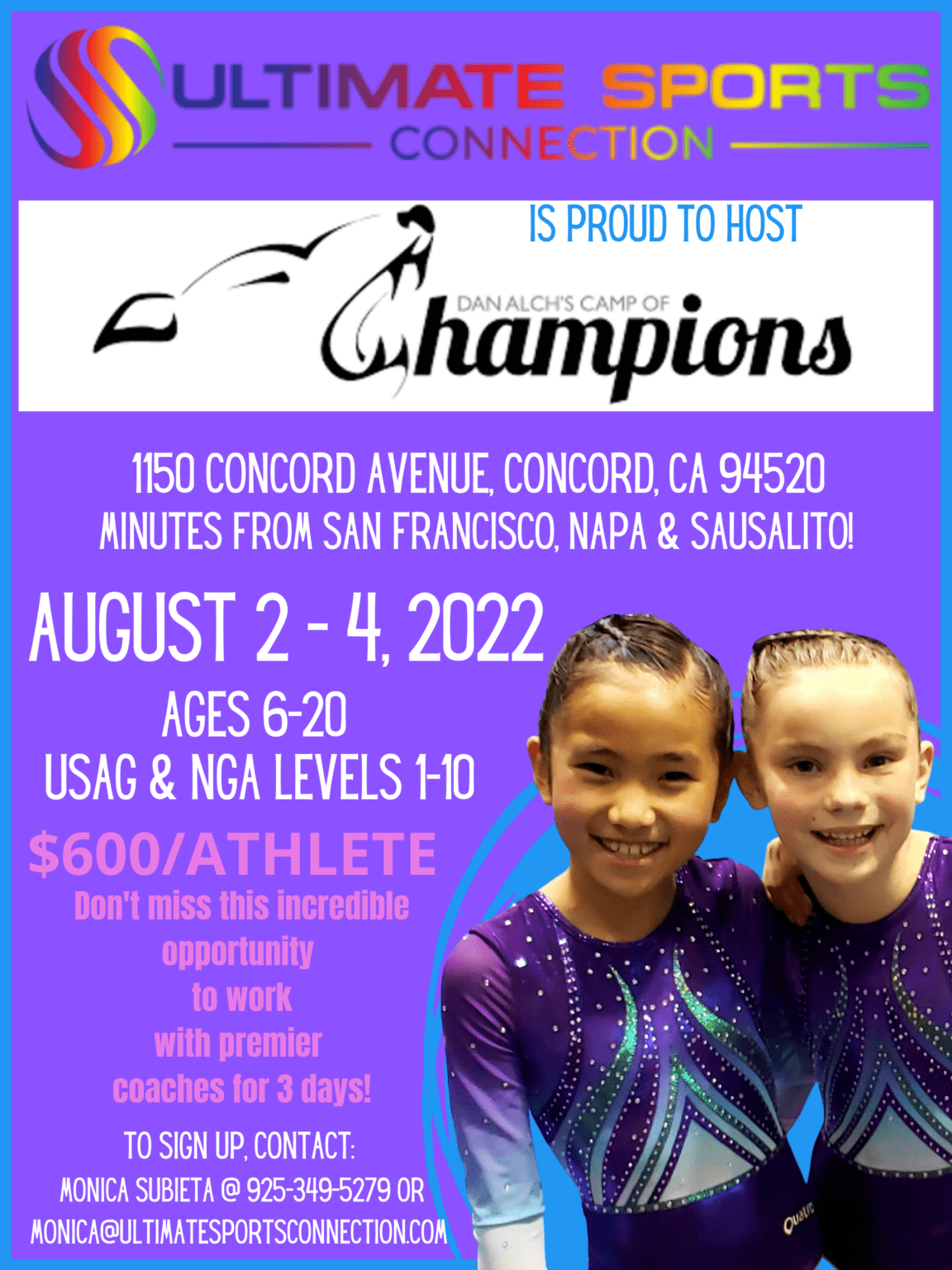 Ultimate Sports Connection - Gymnastics in Concord (East Bay ...